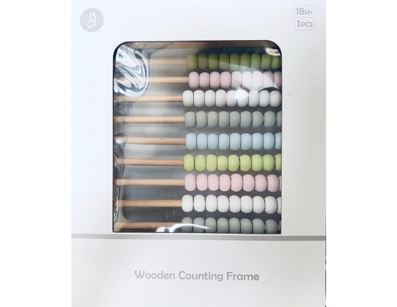 Buy WOODEN COUNTING FRAME KIDS - THE MATH online here – Dollarstore.dk