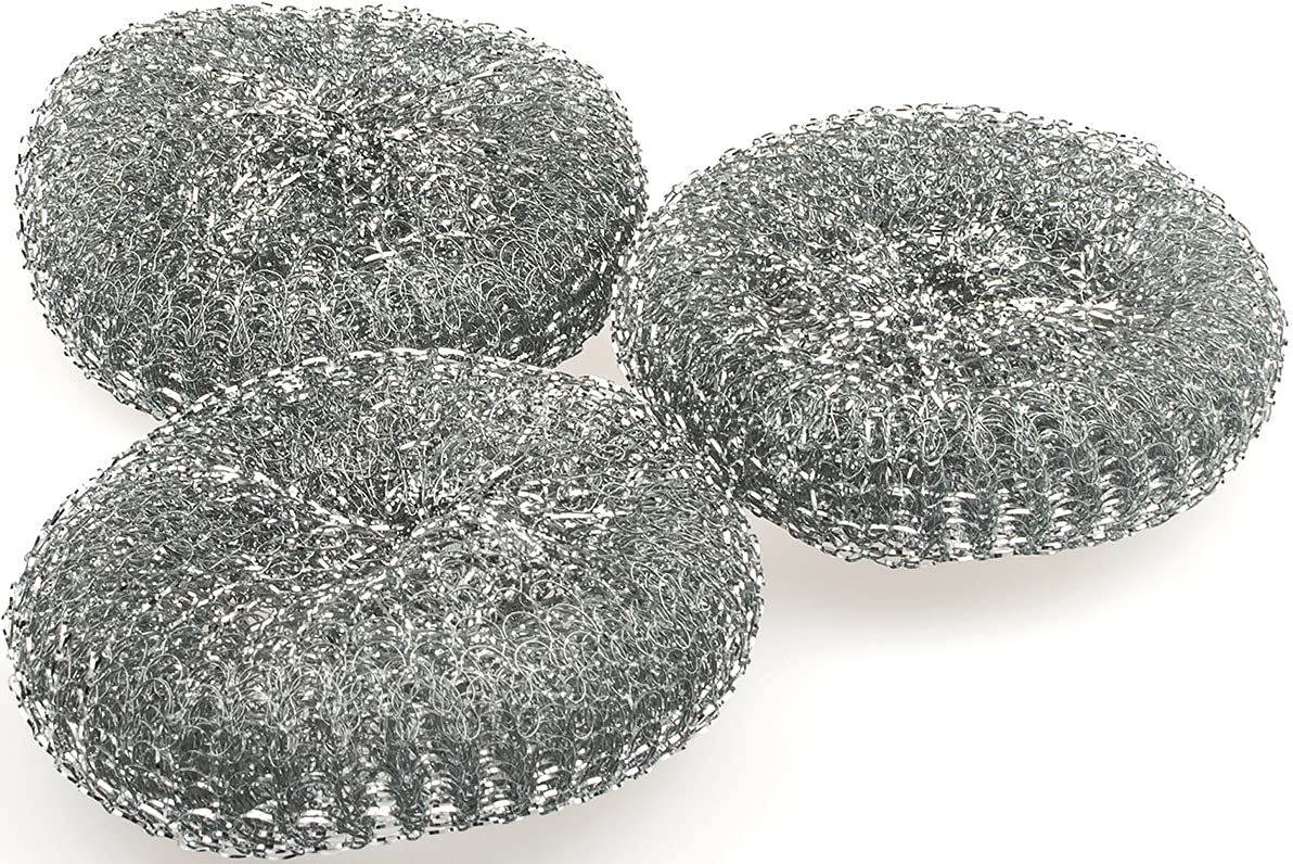 DS - Steel sponges 3 pcs pot sponges 8 x 3 cm – Dollarstore.dk
