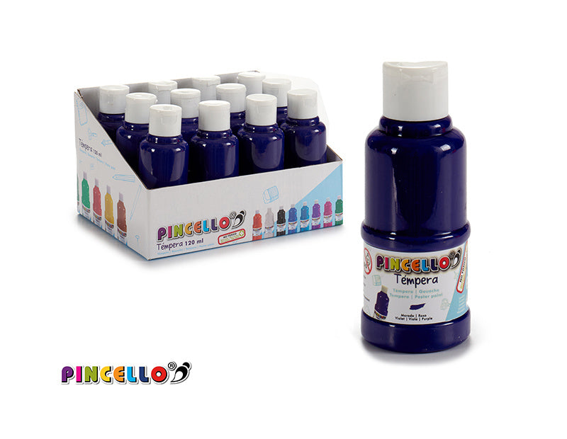 Buy Poster paint pot 120 ml purple online here – Dollarstore.dk